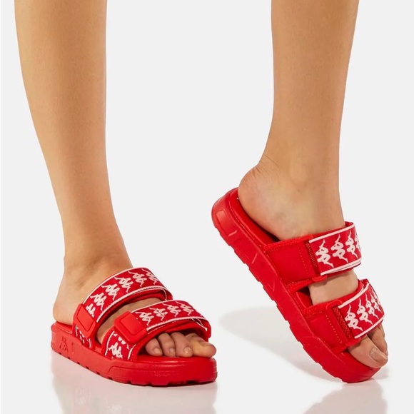 Kappa | Shoes | Kappa 222 Banda Aster Sandals Red | Poshmark